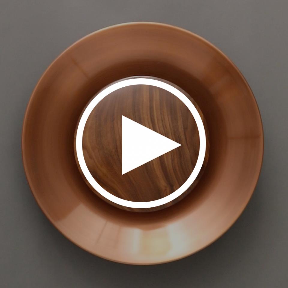 Carver LED Wooden Diffuser Light | Barn Light Electric