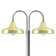 Union Nautical LED Double Post Mount Light | Barn Light Electric
