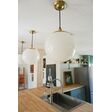 Glass Ball Cord Pendant Light | Barn Light Electric