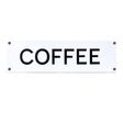Porcelain COFFEE Sign | Decorative Cafe Sign