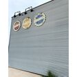 Dual Arm Emblem Sign Light | Barn Light Electric