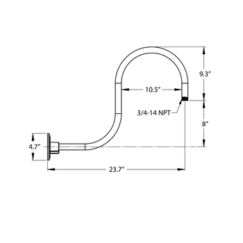 Gooseneck Arms | Barn Light Electric