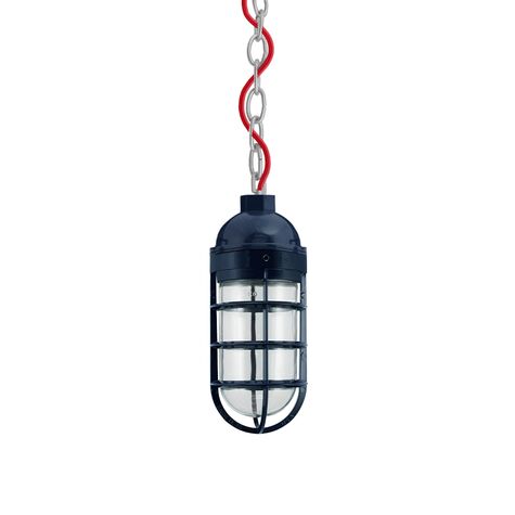 Industrial Guard LED Chain Pendant Light | Barn Light