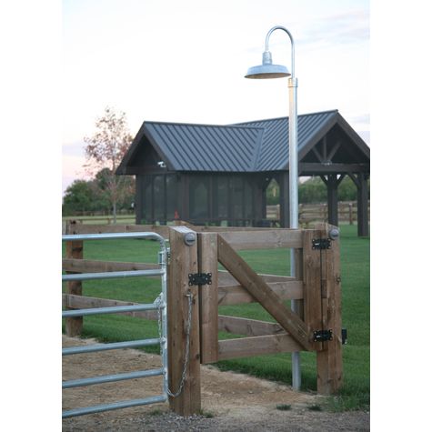 The Original™ Single Post Mount Light | Barn Light Electric