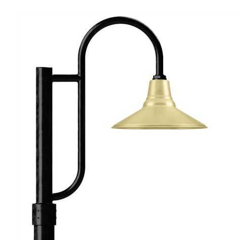 Aero Single Post Mount Light | Barn Light Electric