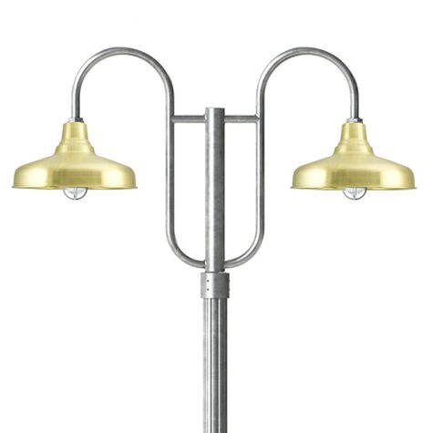 Union Double Post Mount Light | Barn Light Electric