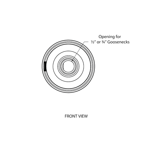 Dusk-to-Dawn Photocell Backing Plate, Weatherproof Photosensor | Barn ...