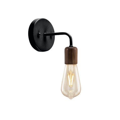 Downtown Minimalist Wooden Socket Sconce | Barn Light Electric