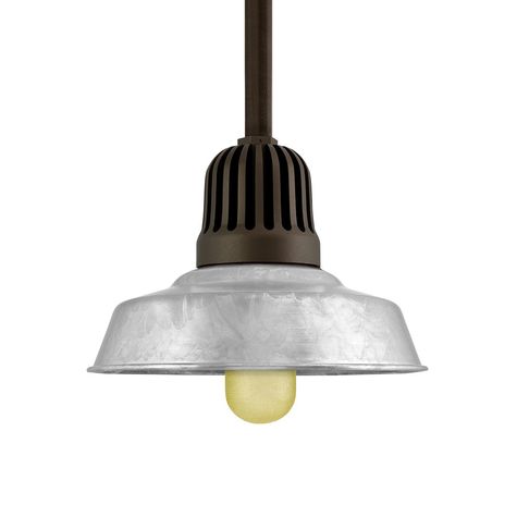 Scrimmage High Lumen LED Stem Pendant Light | Barn Light Electric