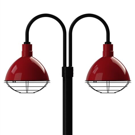 Wilcox LED Double Post Mount Light | Barn Light Electric