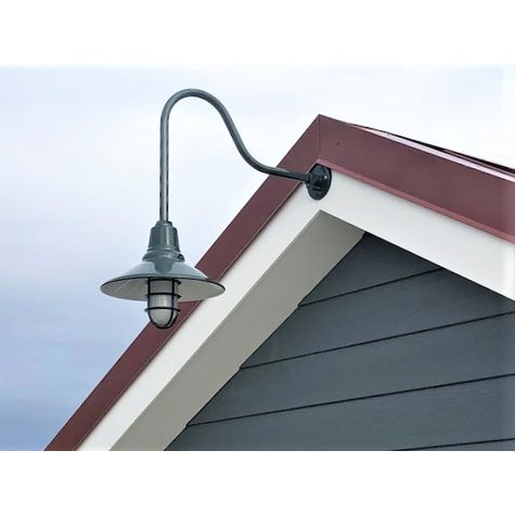Aero Nautical LED Gooseneck Light | Barn Light Electric