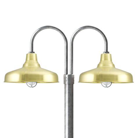Union Nautical LED Double Post Mount Light | Barn Light Electric