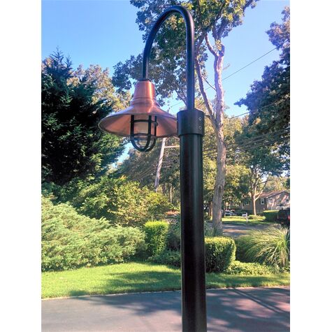 Aero Single Post Mount Light | Barn Light Electric