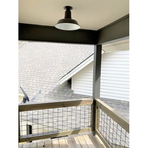 The Original™ Warehouse Flush Mount Pendant | Barn Light Electric