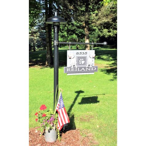 Bomber Industrial Guard Post Mount Light | Barn Light Electric