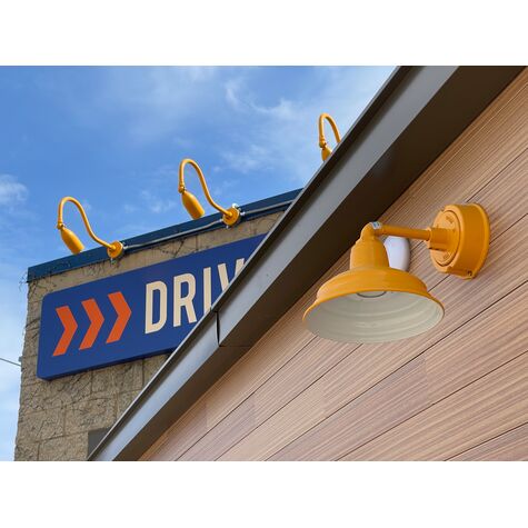 Bullet Gooseneck LED Sign Light | Barn Light Electric