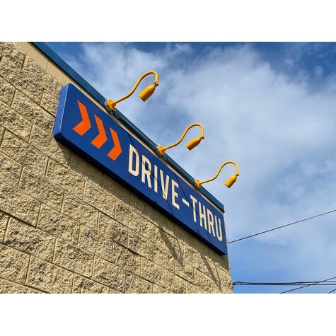 Bullet Gooseneck LED Sign Light | Barn Light Electric