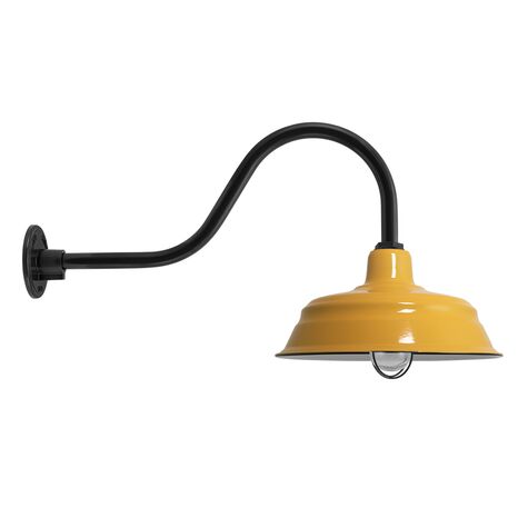 Bomber Nautical LED Gooseneck Light | Barn Light Electric