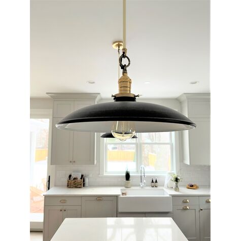 Sinclair Stem & Loop Pendant Light | Barn Light Electric