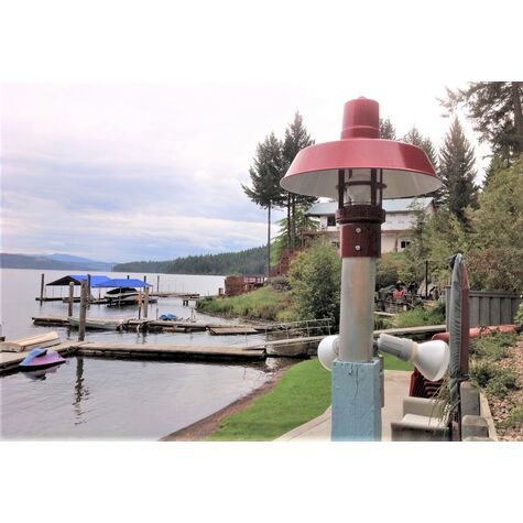 The Original™ Industrial Guard Post Mount Light | Barn Light Electric