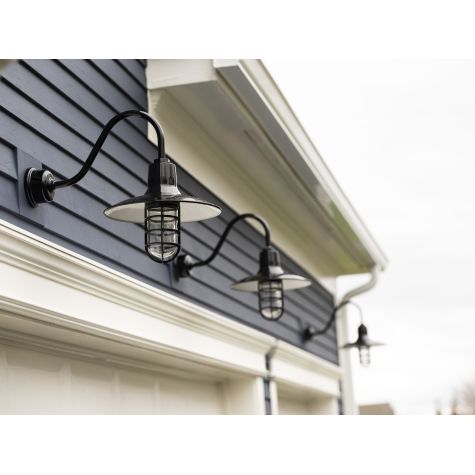 Dominion Nautical LED Gooseneck Light | Barn Light Electric