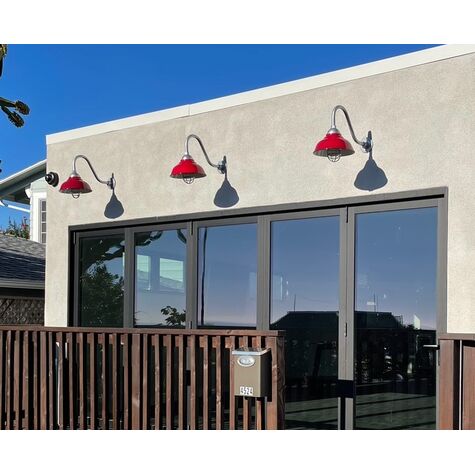 Chicago LED Vintage Industrial Gooseneck Light | Barn Light Electric