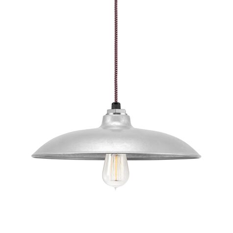 Sinclair Draftsman Cord Pendant Light | Enameled Barn Light by ...