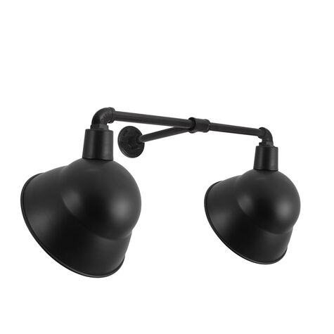 Dual Arm Emblem Sign Light | Barn Light Electric