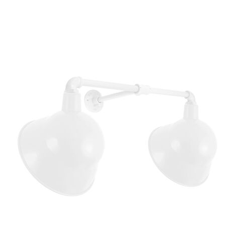 Dual Arm Emblem Sign Light | Barn Light Electric