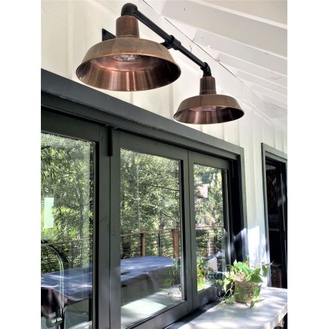 The Original™ Dual Arm Sign Light | Barn Light Electric
