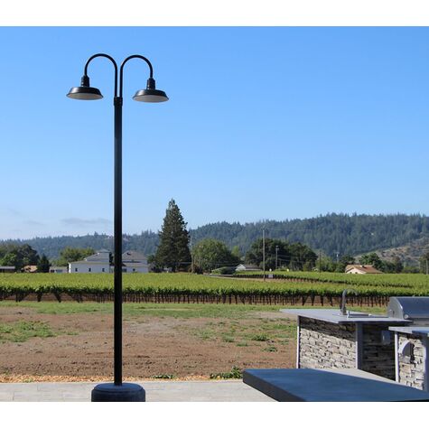 The Original™ LED Double Post Mount Light | Barn Light Electric