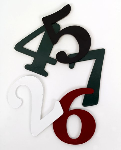 Rustic Wall Sconce, House Numbers Create Attractive Entryway ...