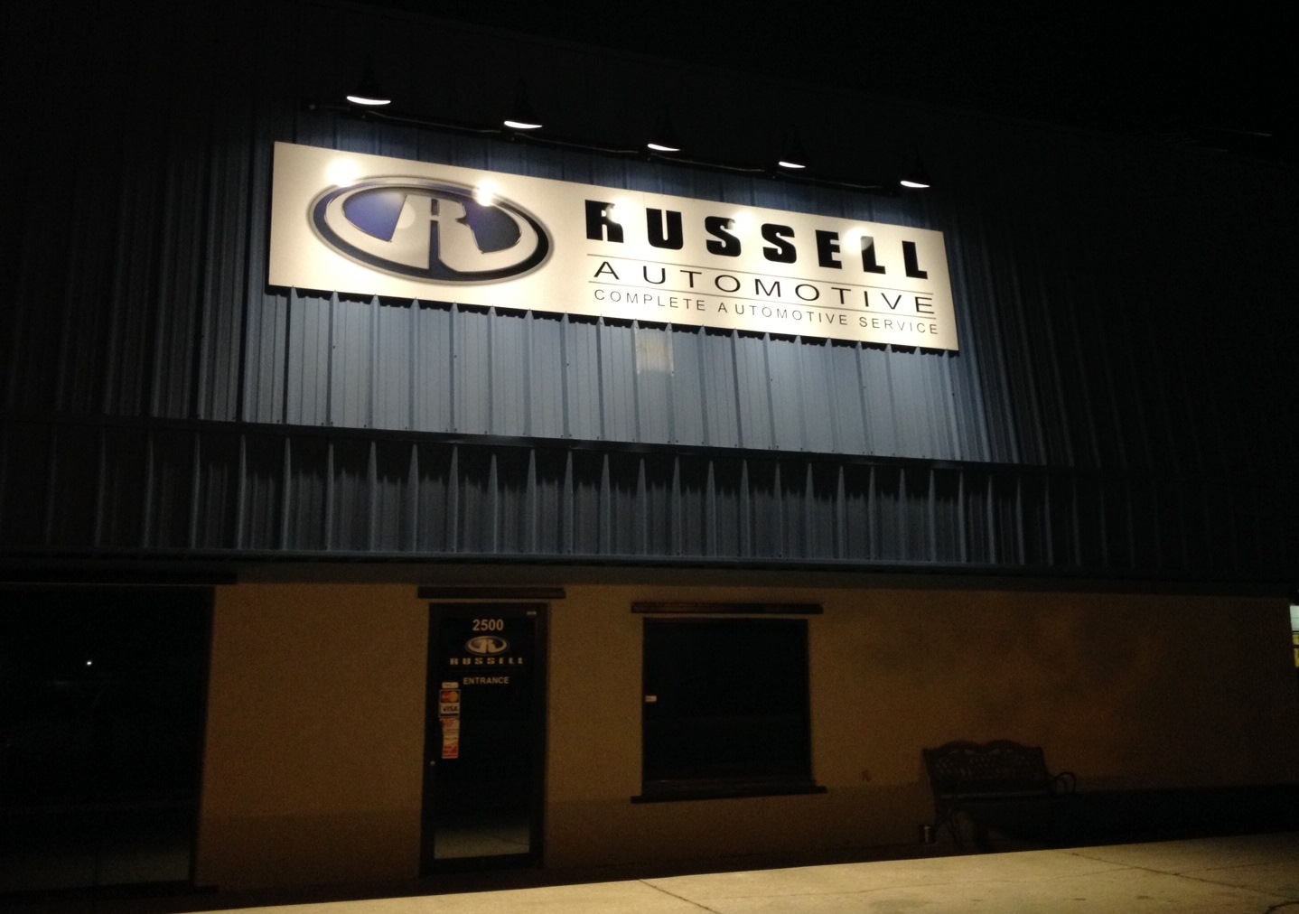 Building Bling: Classic Sign Lights Dress Up Commercial Space ...