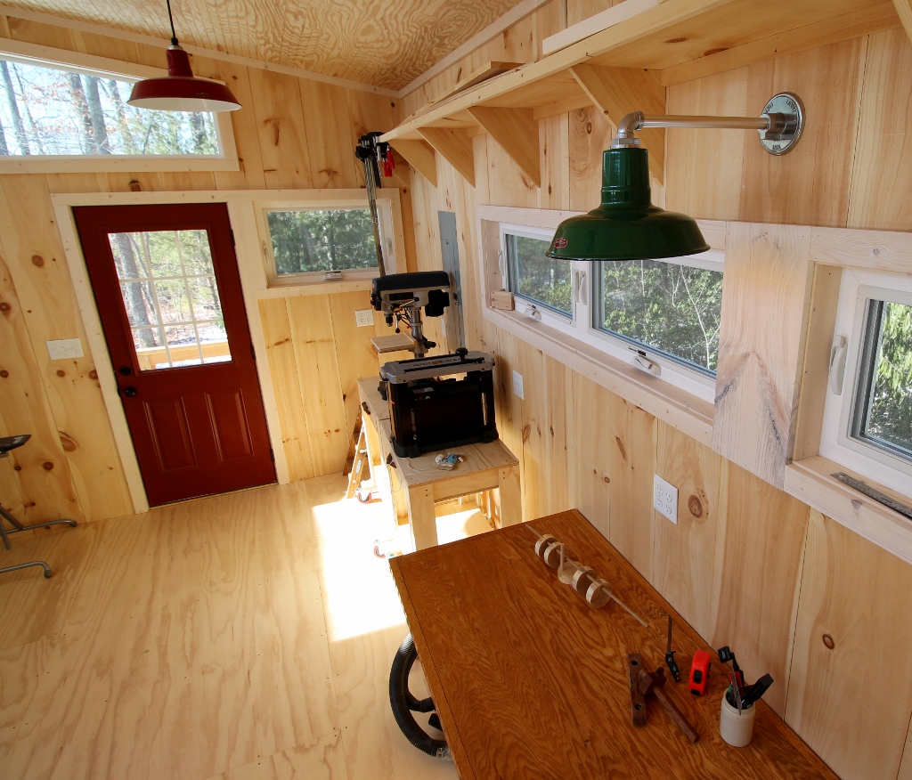 Porcelain Enamel Lighting Suits Arts & Crafts Wood Shop | Inspiration ...