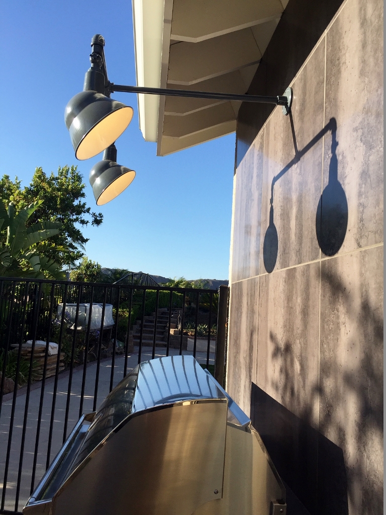 Outdoor Sign Lighting for New BBQ Deck | Inspiration | Barn Light Electric