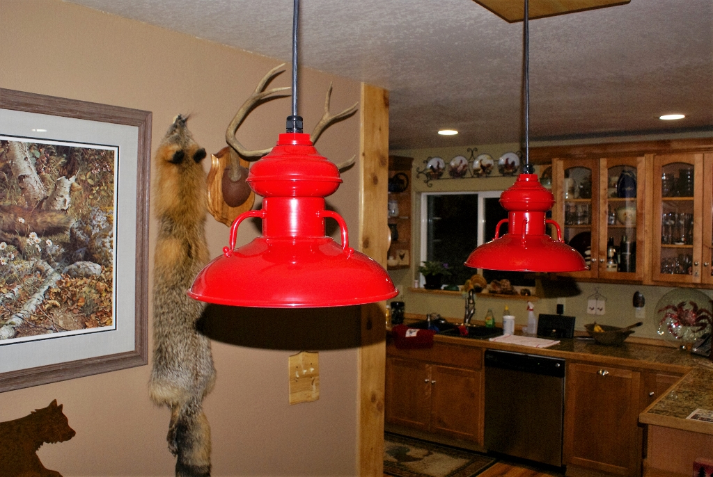 Rustic Barn Lights Capture Hunting Lodge Feel in Alaska | Inspiration ...