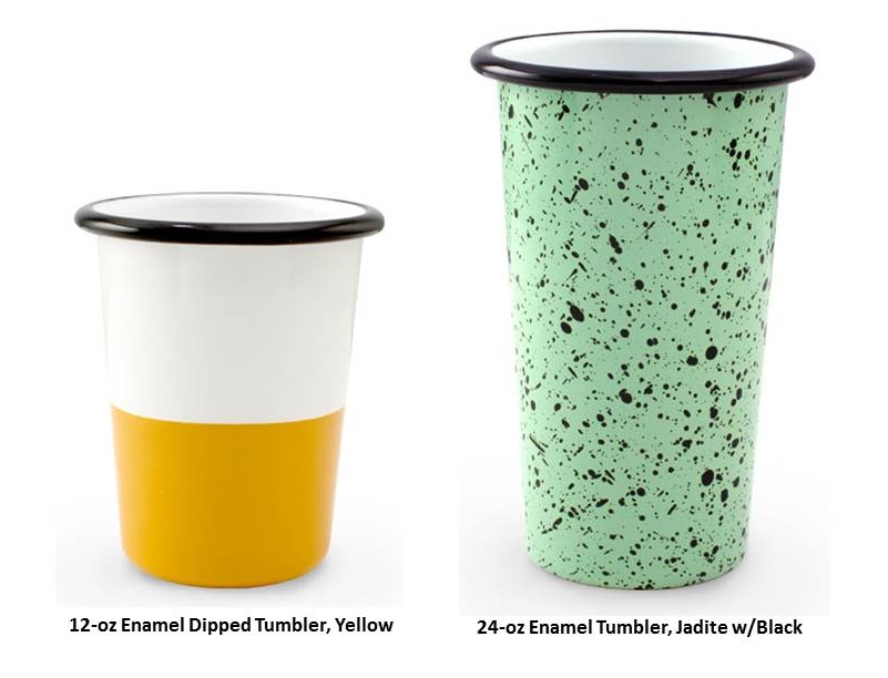 Porcelain Cups Offer Functionality, Pop of Color in Bathroom ...