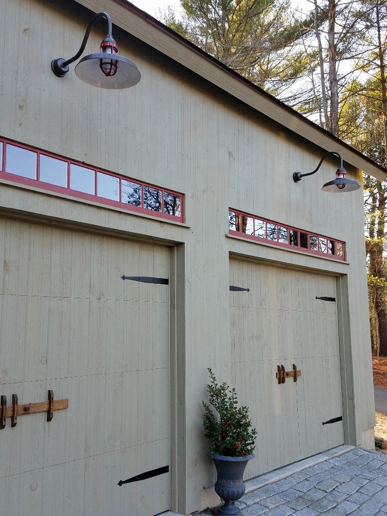 Rustic Wall Lighting Lends Vintage Look to New Barn | Inspiration ...
