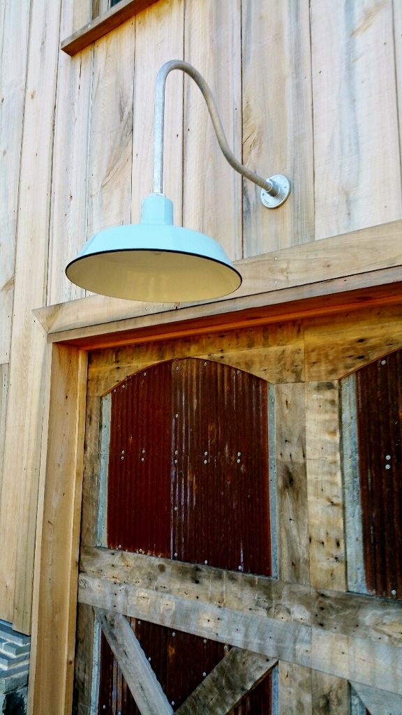 Gooseneck Barn Lights Add Timeless Character to New Build | Inspiration ...