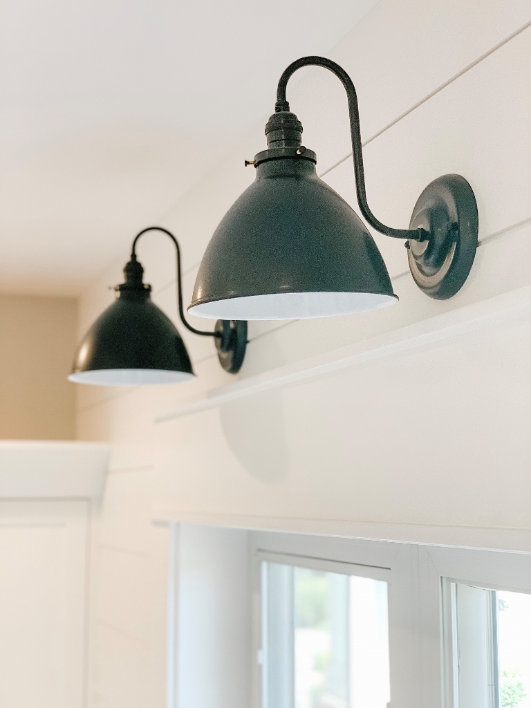 Barn Wall Sconces are Icing on the Cake in New Laundry Room ...