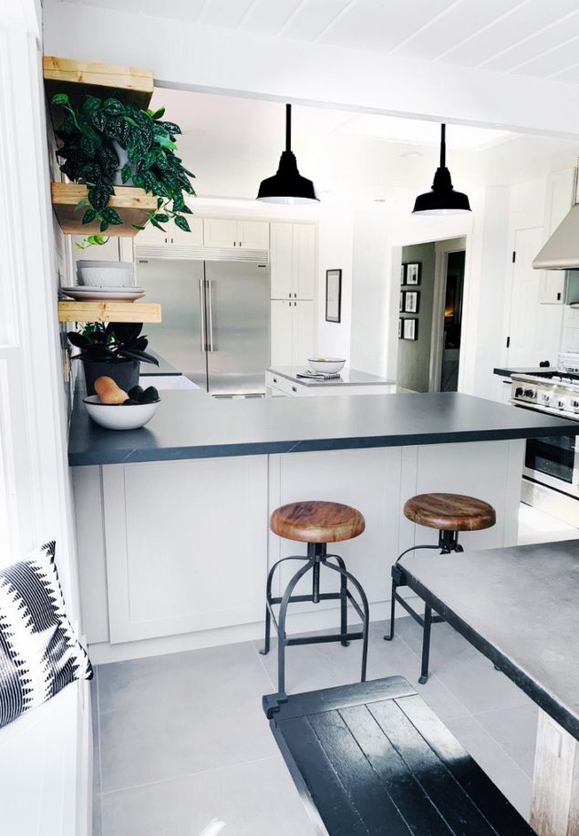 Barn Pendant Lights Are Keepers During Kitchen Remodel | Inspiration ...