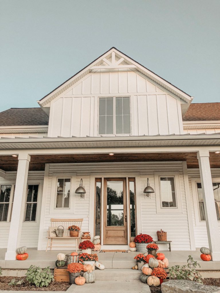 Porch Lights Offer Farmhouse Feel to New Build | Inspiration | Barn ...