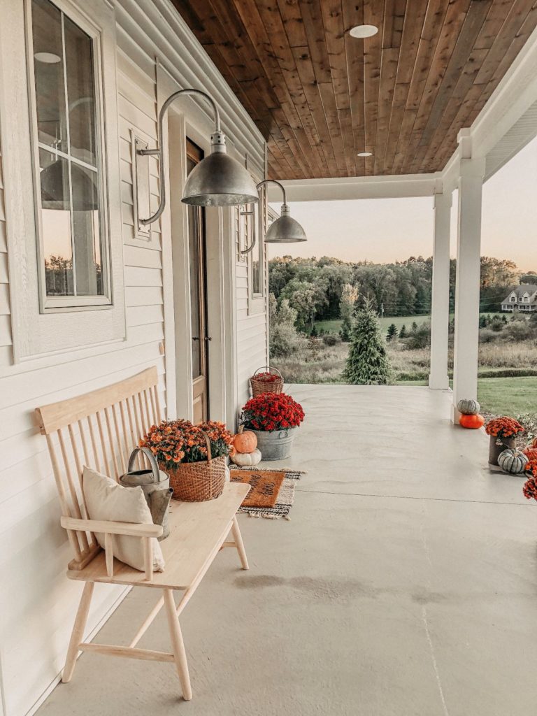 Porch Lights Offer Farmhouse Feel to New Build | Inspiration | Barn ...