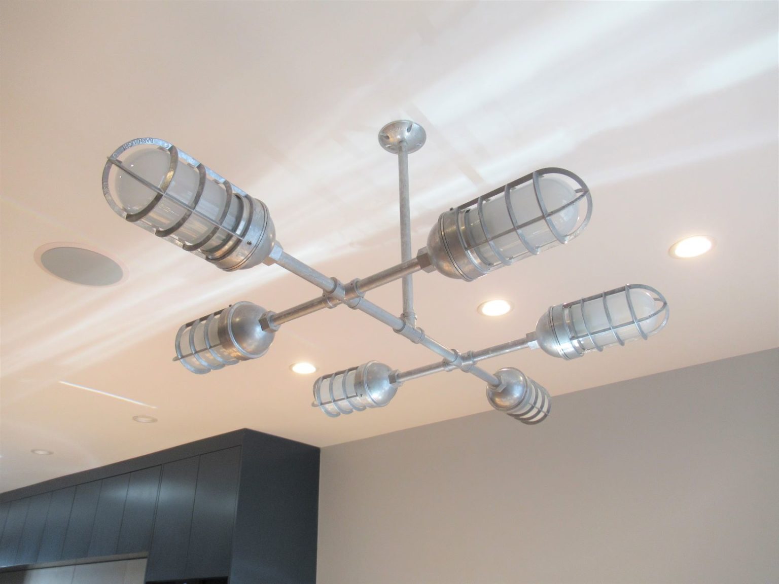 Industrial Lighting, Galvanized Ductwork Highlights NJ Reno ...