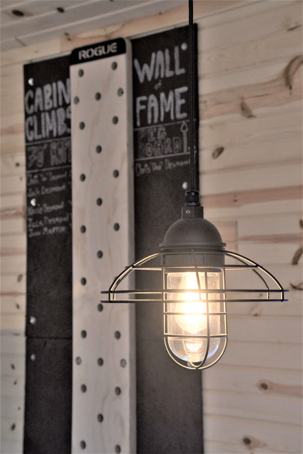 Industrial Lighting Adds Pop of Style to Michigan Pole Barn ...