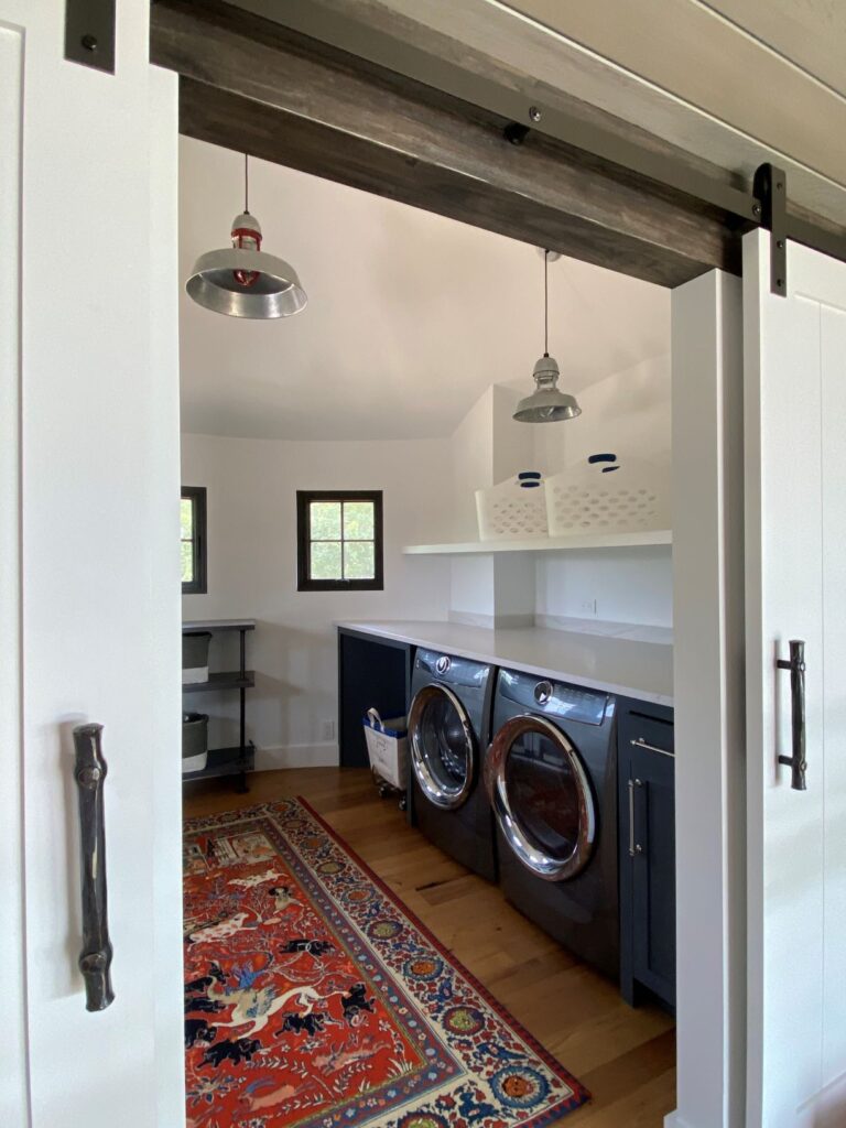 Industrial Pendants Offer Both Fun and Function in New Laundry Room ...