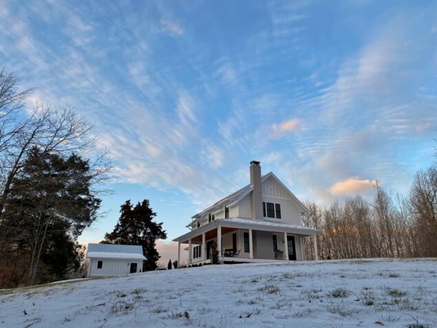Quintessential Barn Lighting Completes New Farmhouse Build ...