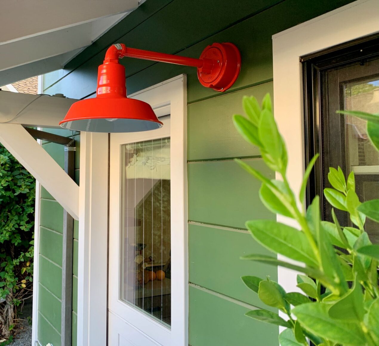 Cozy Backyard ADU Gets Splash of Color from LED Lighting