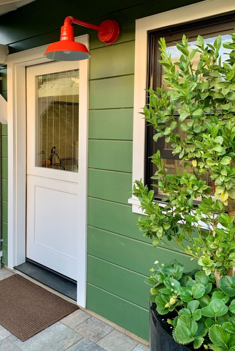 Cozy Backyard ADU Gets Splash of Color from LED Lighting