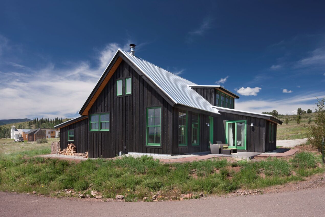 Historic Mining Town Site of Rustic Industrial Neighborhood